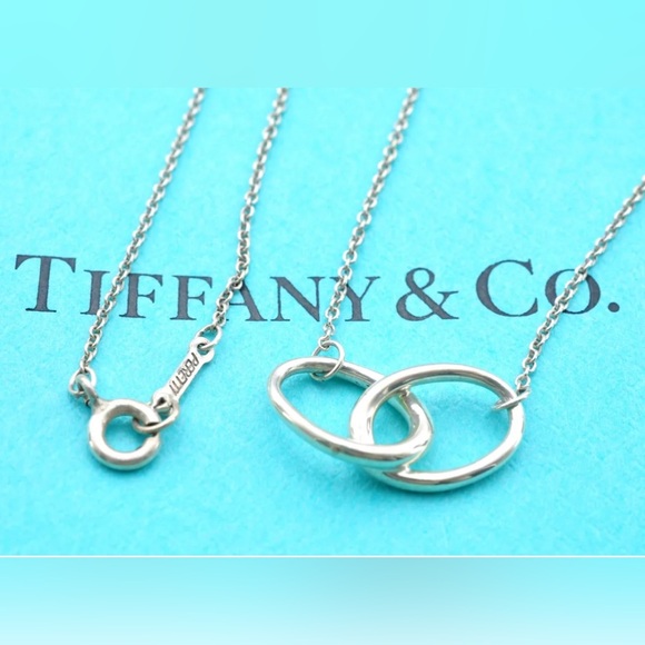 Jewelry | Tiffany Co Double Loop Peretti Necklace Sterling Silver | Poshmark